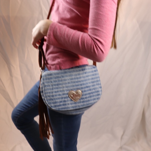 Justice | Bags | Justice Jean Crossbody Handbag | Poshmark